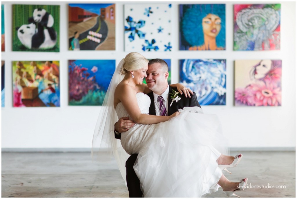 Katelyn + Tuck | Artists for Humanity Epicenter Wedding | Servidone ...