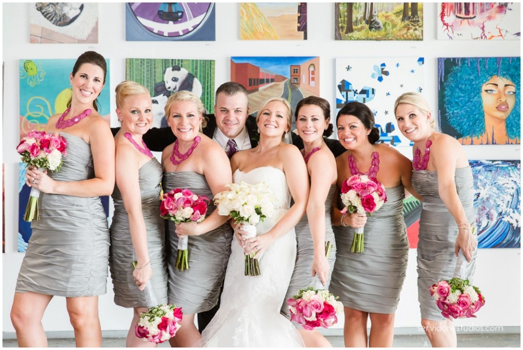 Katelyn + Tuck | Artists for Humanity Epicenter Wedding | Servidone ...