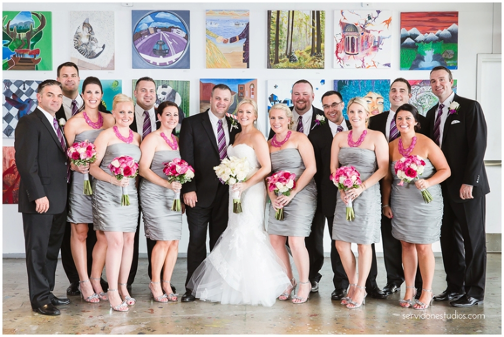 Katelyn + Tuck | Artists for Humanity Epicenter Wedding - Servidone ...