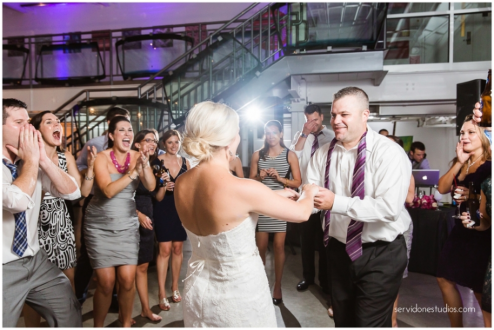 Katelyn + Tuck | Artists for Humanity Epicenter Wedding - Servidone ...