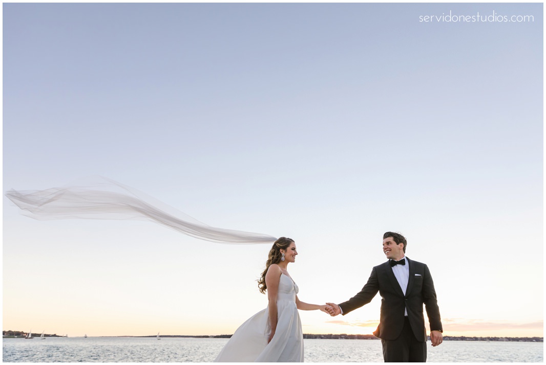 Amelia + Kyle | Belle Mer Newport Wedding | Servidone Studios ...